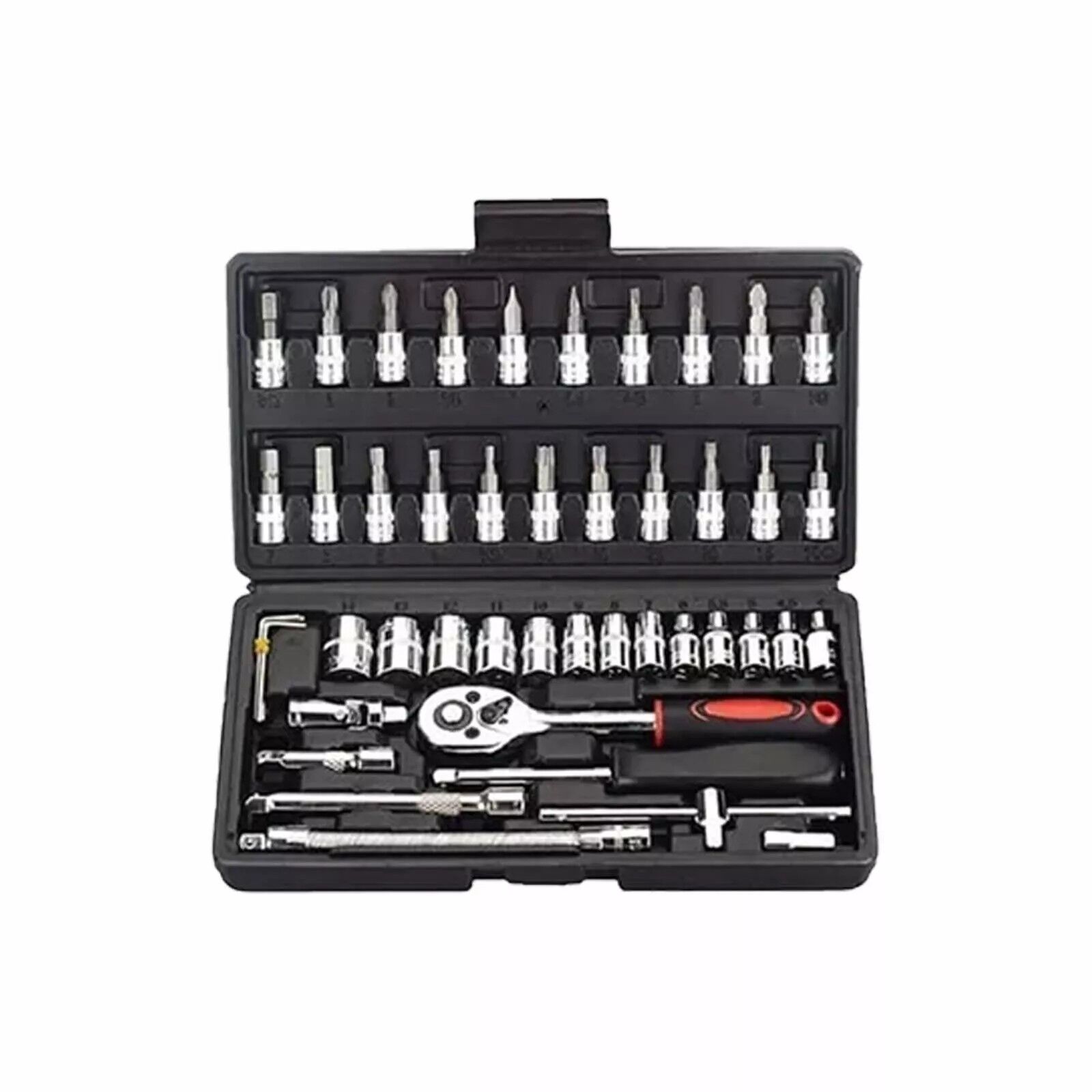 GTYPRO 46 PCS Socket Spanner Tool Kit Ratchet Wrench Set - Tools