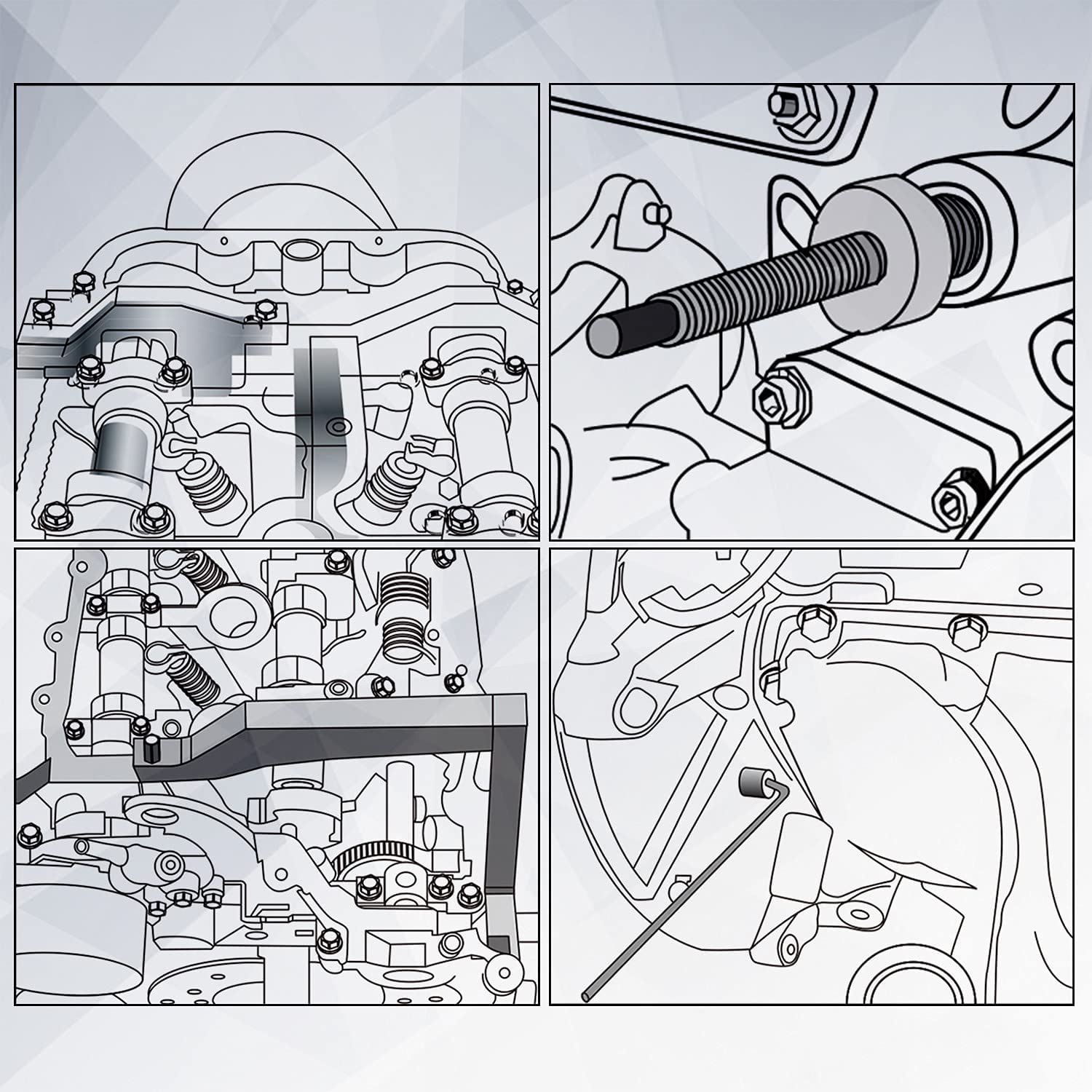 GTY TOOLS BMW MINI COOPER N12,N14 ENGINE TIMING TOOL SET